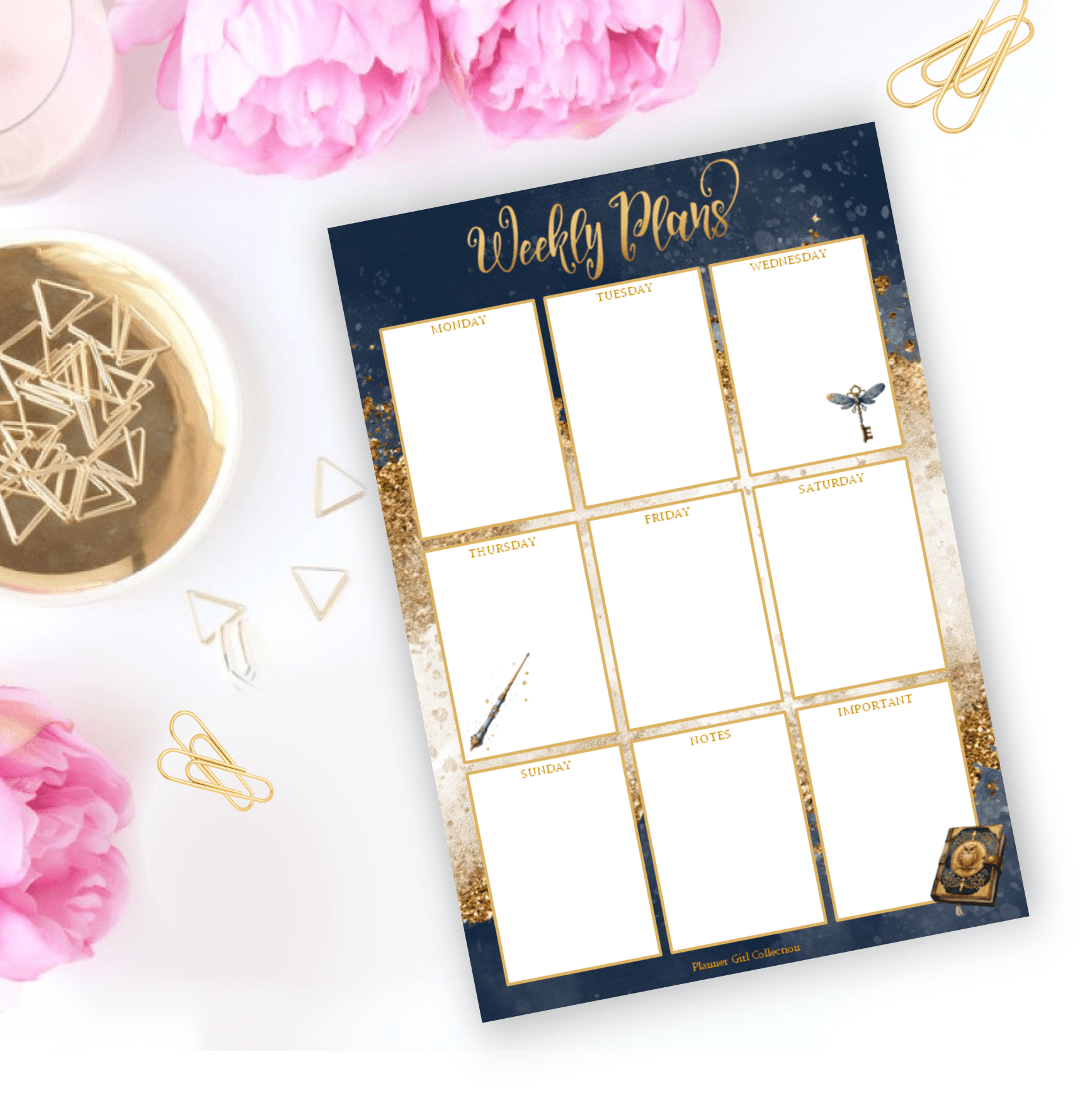 Weekly Planner Pad - Harry Potter - Planner Girl Collection